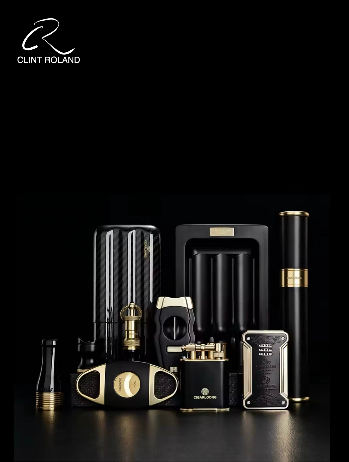 Distinguished 10 Piece Cigar Gift Set — Clint Roland