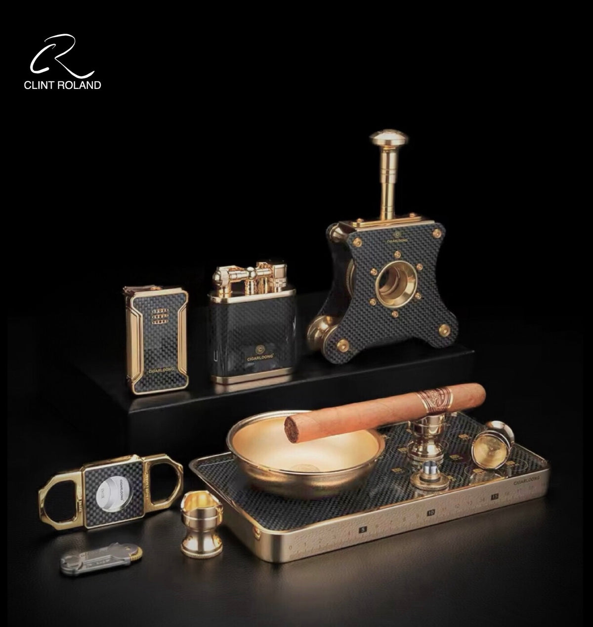 Luxury Presidents Cigar Gift Set — Clint Roland
